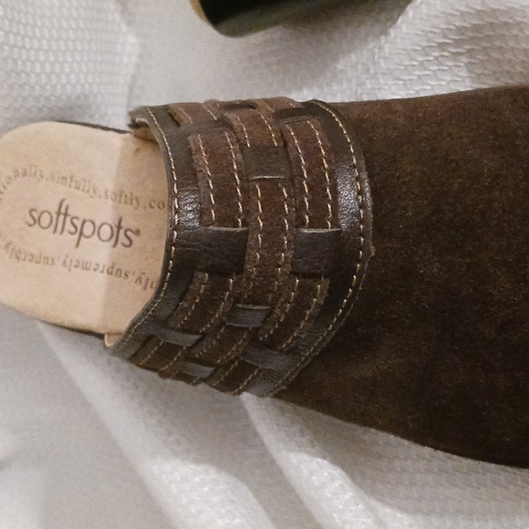 Softspots | Shoes | New Softspots Leta Chocolate Mule Clogs | Poshmark